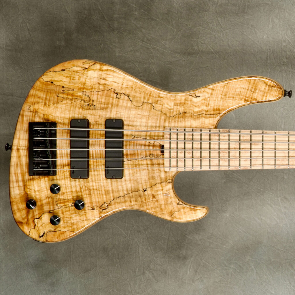 #9255 Spalted Maple 5-24 Modern Standard. - Sadowsky Guitars
