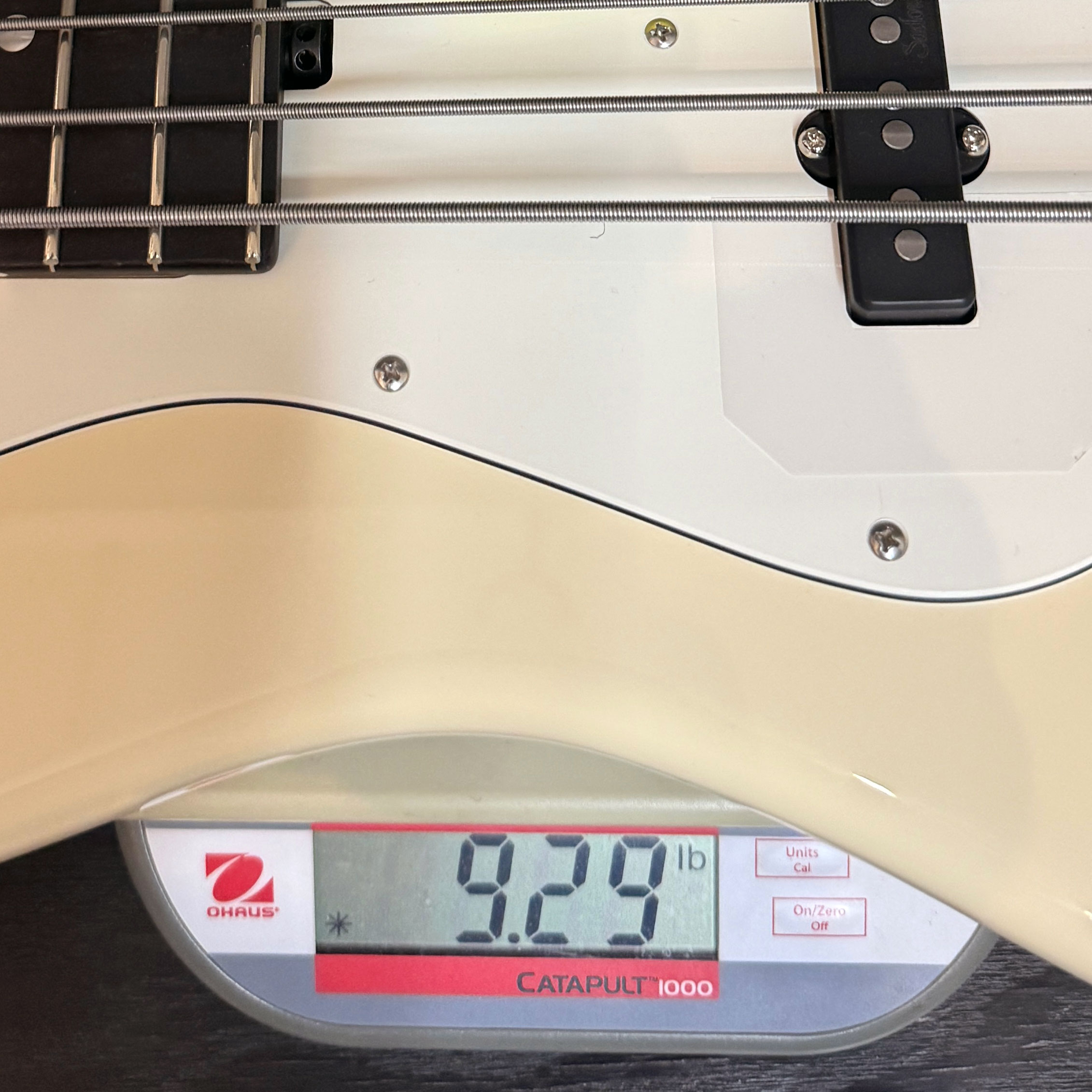 #9603 Olympic White 5-21 Vintage. - Sadowsky Guitars