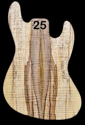 Spalted Maple - Sadowsky Guitars
