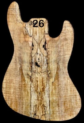 Spalted Maple - Sadowsky Guitars